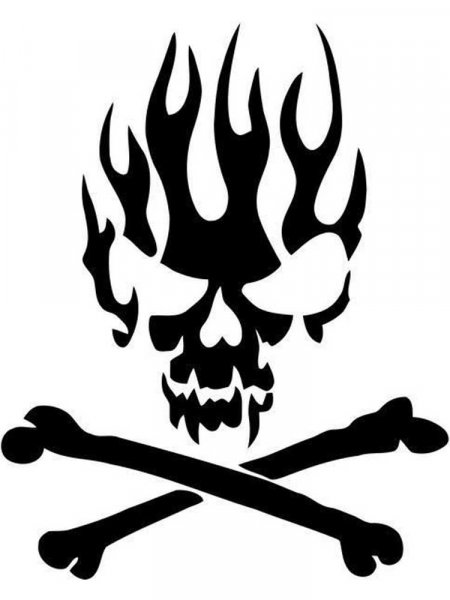 Skull Stencils - Free Printable