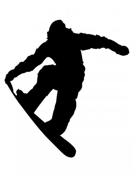 Snowboard Stencils - Free Printable