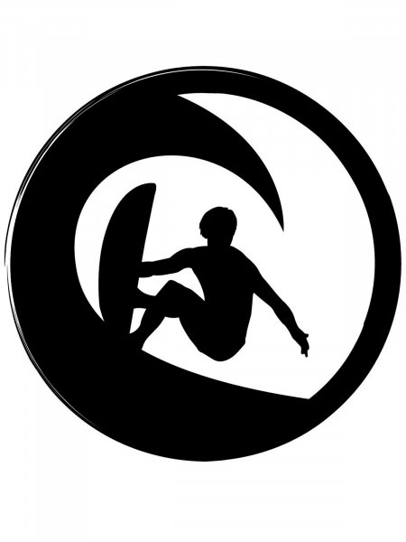 Surfing Stencils - Free Printable