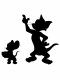 Tom and Jerry Stencils - Free Printable