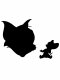 Tom and Jerry Stencils - Free Printable