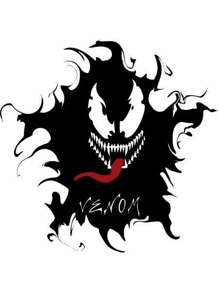 Venom Stencils - Free Printable