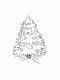Fir Tree coloring pages