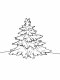 Fir Tree coloring pages